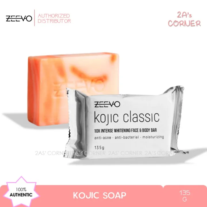 Zeevo Kojic Classic Soap 10x Intense Whitening Face and Body Bar Soap ...