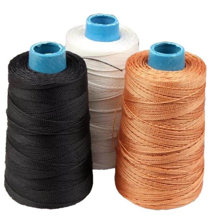 Tali Benang Tukang Nilon Nylon Putih Hitam Coklat Tali Rajut Rol Roll ...