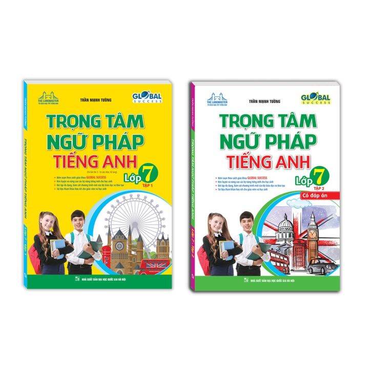 Sách - Combo 2c - GLOBAL SUCCESS - Trọng tâm ngữ pháp tiếng Anh lớp 7 ...