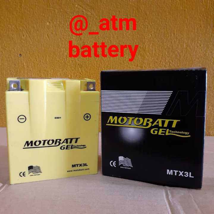 AKI MOTOBATT Gel Motor Yamaha New RX King Kawasaki ORIGINAL | Lazada ...