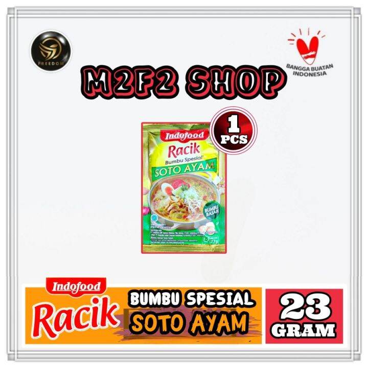 Indofood Racik Bumbu Basah Spesial Soto Ayam - 23 gr (Kemasan Satuan ...