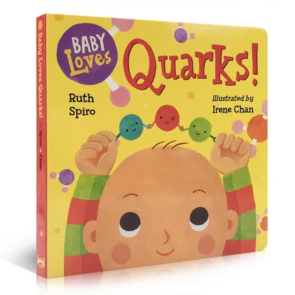 milu Baby Loves Science: Quarks Aklat Children's Enlightenment English ...