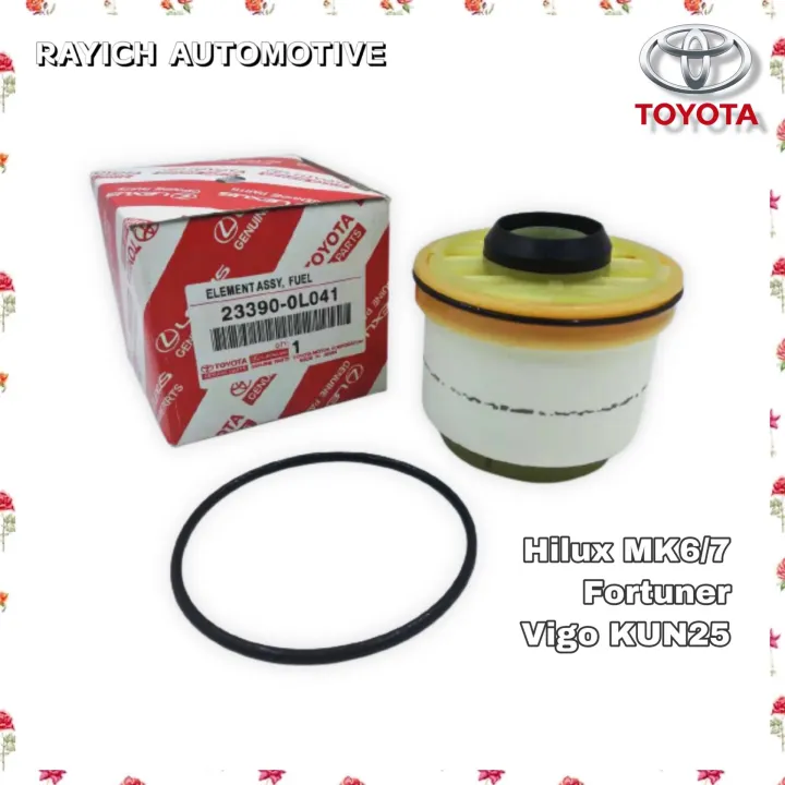 Toyota Hilux MK6/7 Fortuner Vigo KUN25 Fuel Filter - 23390-0L041/23390 ...