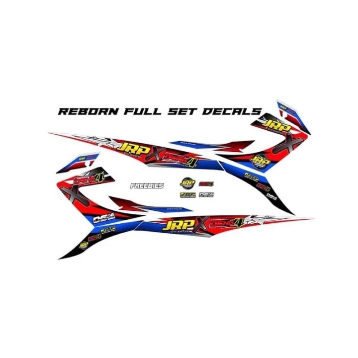 /)zSUZUKI RAIDER 150 REBORN JRP X DAENG FULL STICKER DECALS WITH ...