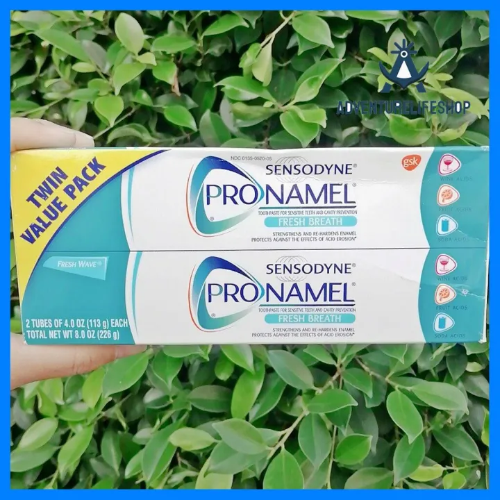 โปรโมชั่นสุดคุ้ม โค้งสุดท้าย ยาสีฟันเซ็นโซดายน์ Pronamel® Fresh Breath ...