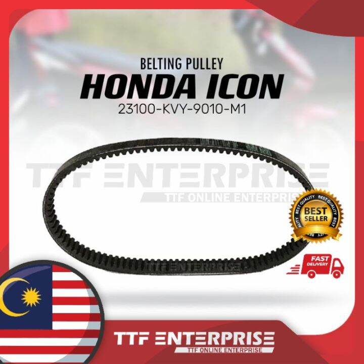 HONDA ICON BELTING PULLEY 23100-KVY-9010-M1 TIMING BELT V-BELT | Lazada