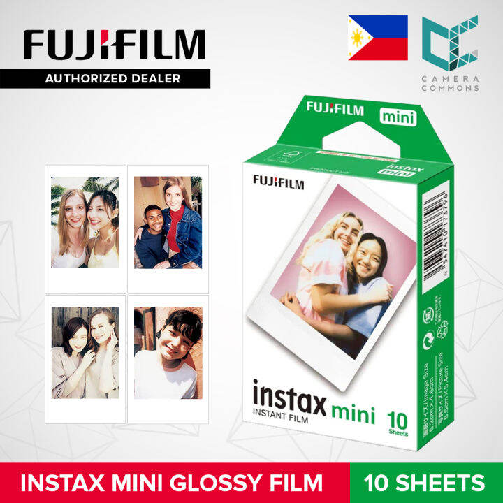FUJIFILM Instax Mini Glossy Instant Film For All Mini Instax Camera ...