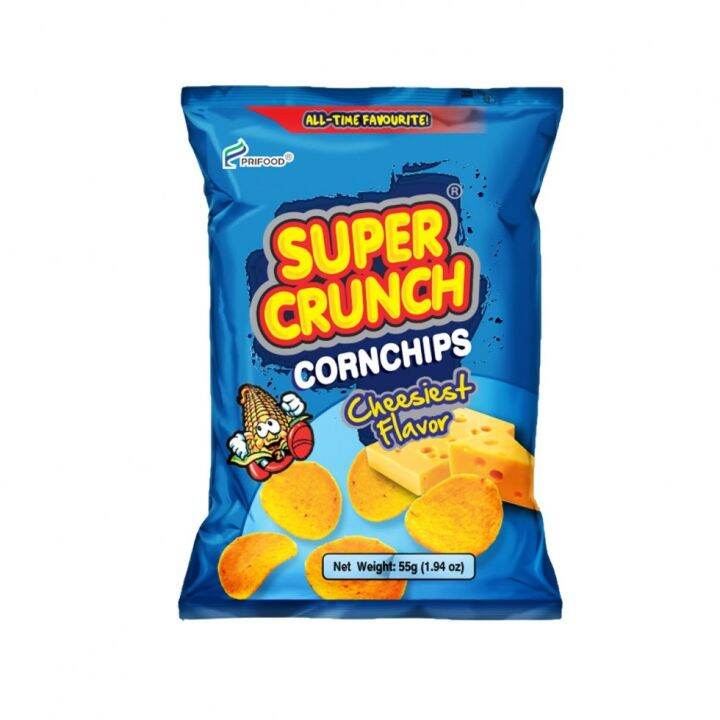 Super Crunch Cornchips Cheese 55g | Lazada PH