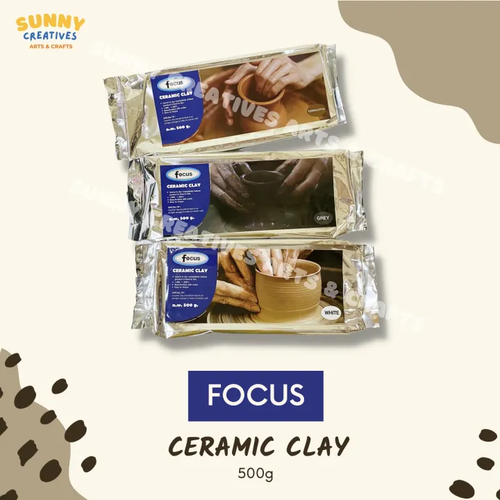 FOCUS Ceramic Clay | Pottery Clay 500g | Lazada PH