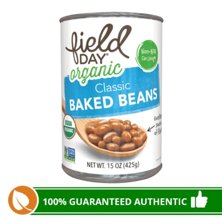 Field Day Organic Classic Baked Beans 425g | Lazada PH