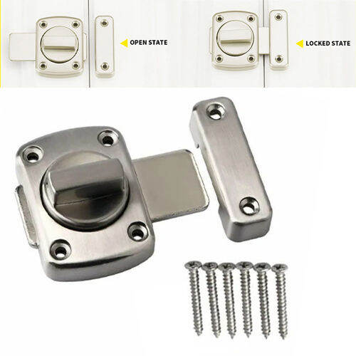 DOORLOCK003-Good Rotate Bolt Latch Universal Door Metal Zinc Alloy ...