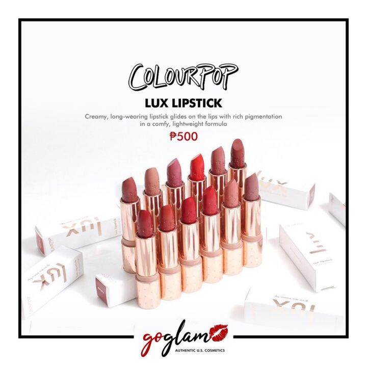 The new 2022 Colourpop Lux Lipstick - Creme Velvet Blur Matte - Lay ...