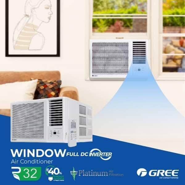 GREE WINDOW TYPE INVERTER 2.0HP ( REMOTE CONTROLLER) | Lazada PH