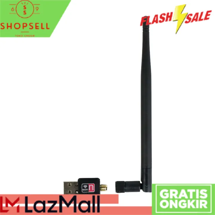Wireless USB Adapter 802.11N 150Mbps Realtek 8188 Chipset Dengan Antena ...