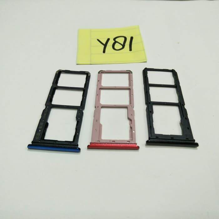 SIMTRAY VIVO Y81 SIM TRAY Tempat Simcard Simlock Sim Lock Slot Card ...