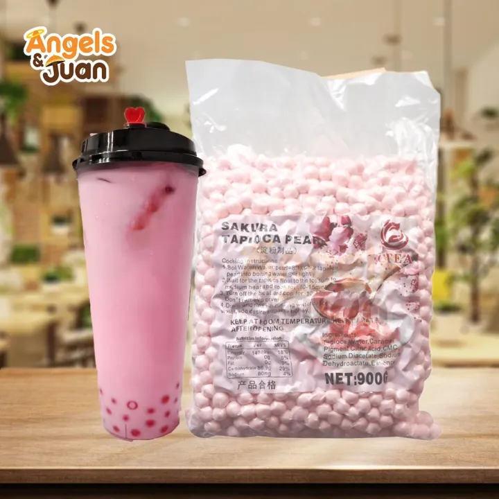 Sakura Pink Tapioca Pearl CTEA 900g | Lazada PH