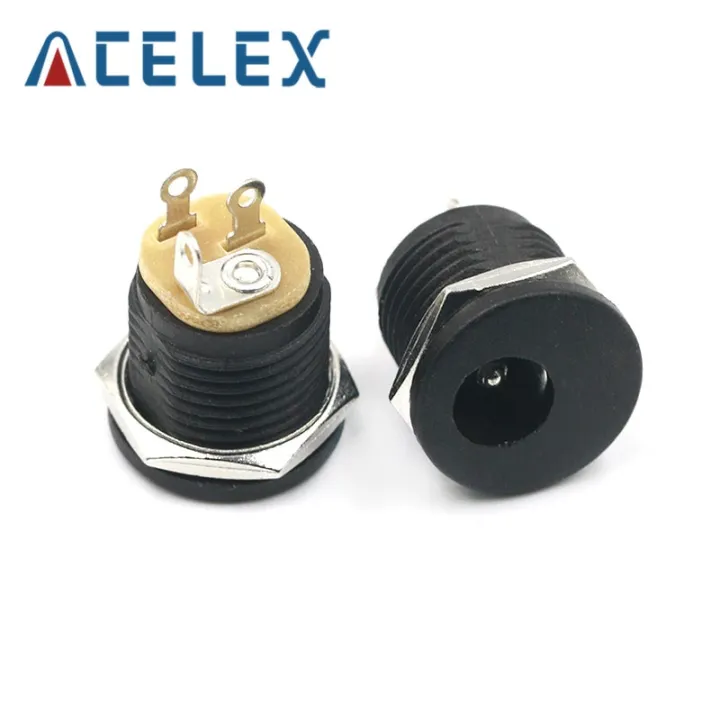 DC-022 5.5-2.1 / 5.5 x 2.1mm DC Power Socket/ DC Connector Panel ...