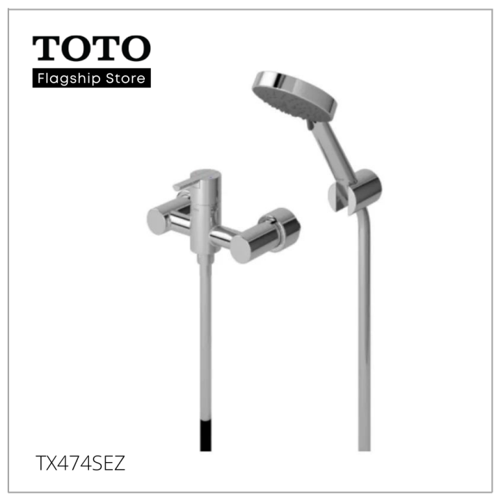 TOTO EGO, Model TX474SEZ Wall Mount Single Lever Shower | Lazada