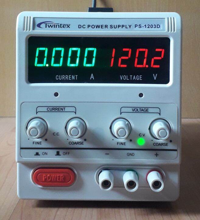 DC power supply 0-120VDC/0-3A | Lazada.co.th
