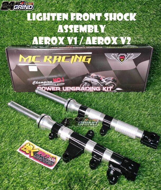 LIGHTEN FRONT SHOCK ASSEMBLY YAMAHA AEROX V1 / AEROX V2 HEAVY DUTY ...
