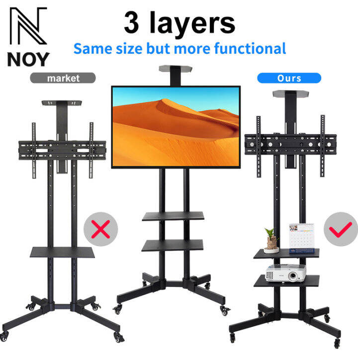 360 ° Rotating Universal TV Stand for 32-65 inch LEDLCD TV Mobile Stand ...