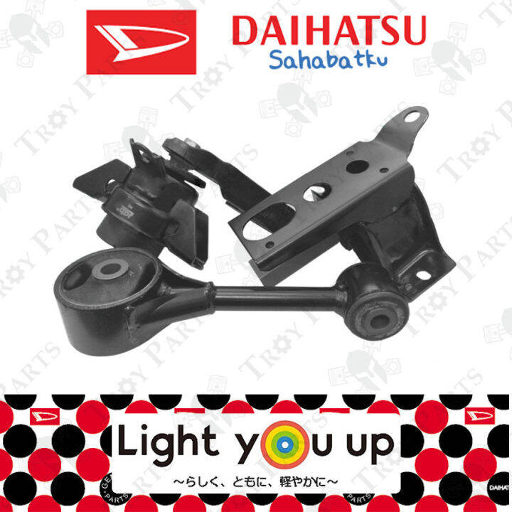 Original Daihatsu Engine Mounting Set for Perodua Alza Auto - With ...