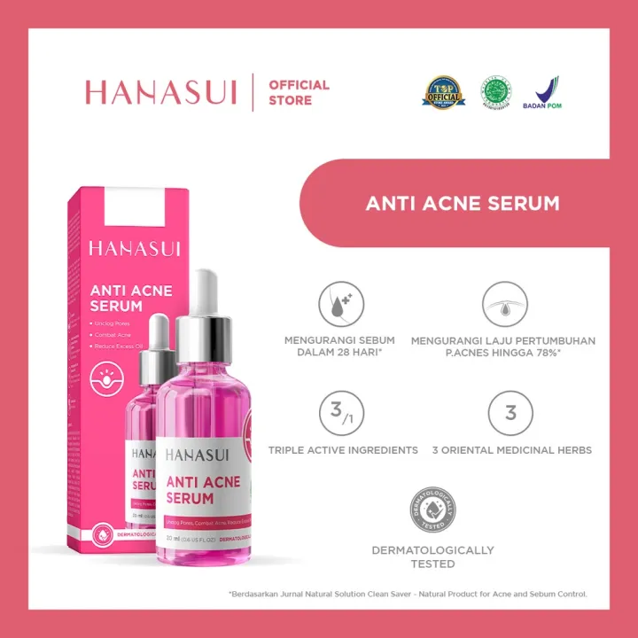 CVS- Hanasui Anti Acne Serum New Look & Improved Formula. | Lazada ...