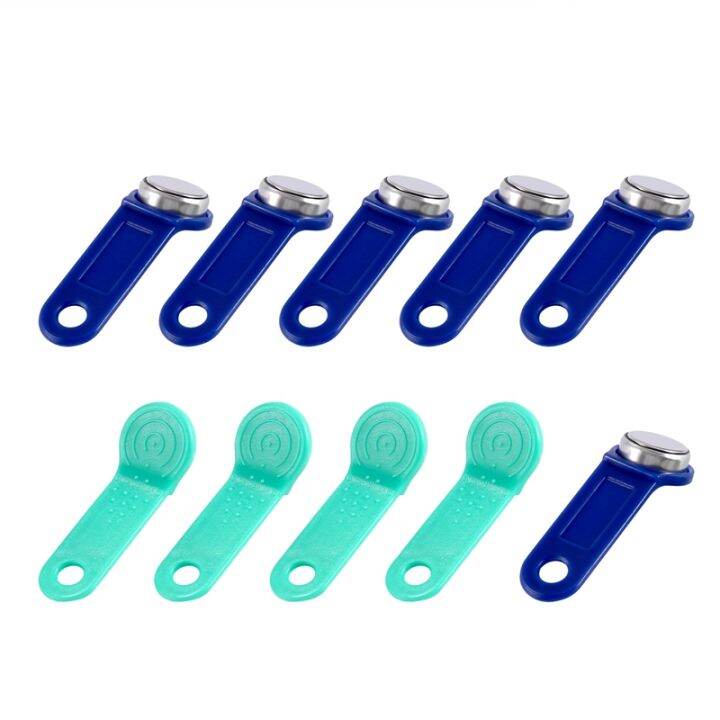 10Pcs/Lot Rewritable RFID Contact Memory Key RW1990 IButton for Copy ...