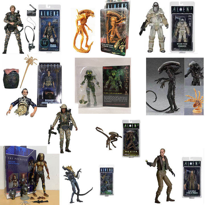 NECA รูป Predator Lab Escape Fugitive Predator พร้อม Light-Up LED ...