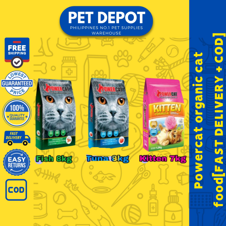 Powercat Organic Dry Cat Food 7kg | Lazada PH