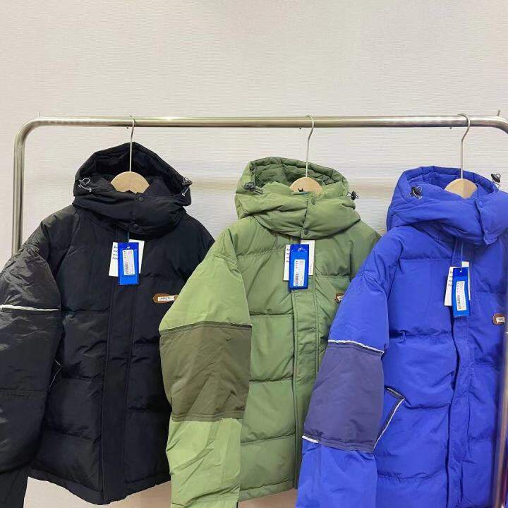 ADER ERROR Down Jacket Oversize Men Women Patchwork White duck down Down Jacket Adererror Thick ...