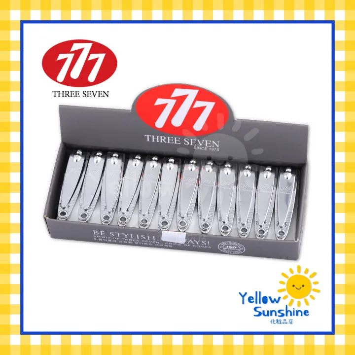 ** NEW LOT** กรรไกรตัดเล็บ 777 Classic Small ของแท้ Made in Korea 777 Nail Clippers 1 กล่อง 24 ...