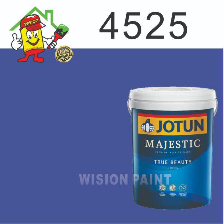 MAJESTIC TRUE BEAUTY SHEEN 5L - 4525 Violet Sea • Jotun • Smooth Pearl ...
