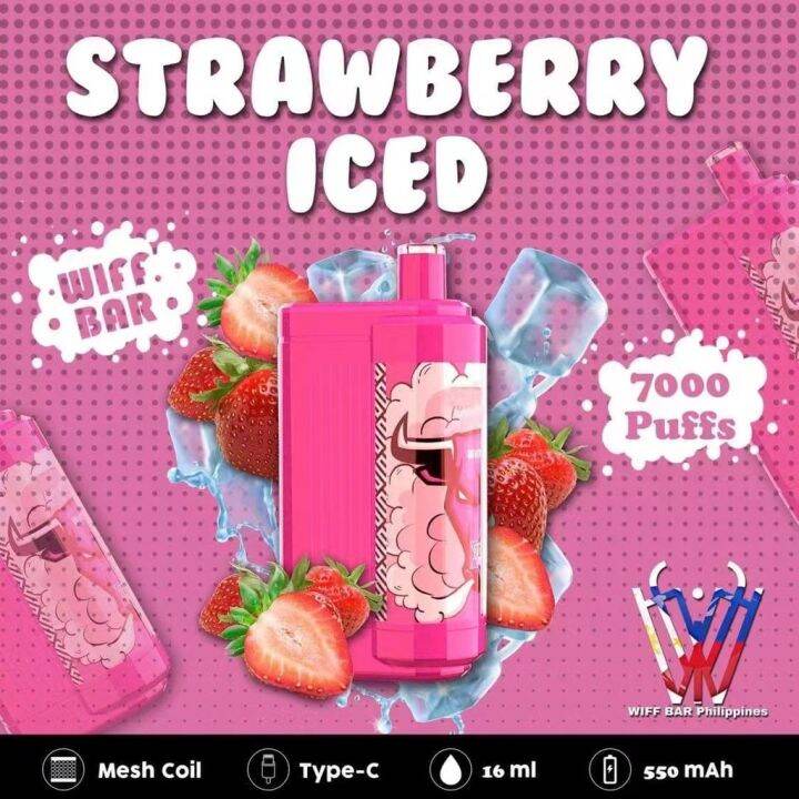 hot 【WIFF BAR】 7000 PULS/ DISPOSABLE /SALT/Device/3 -1007 | Lazada PH