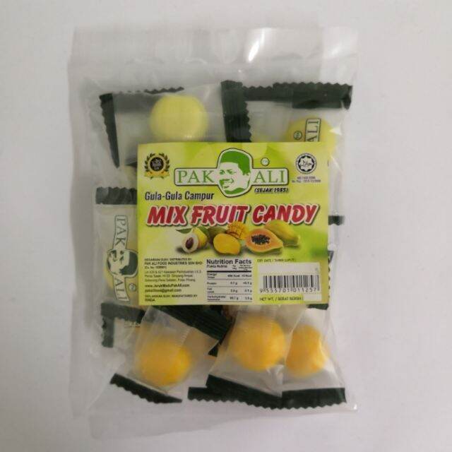 Gula-Gula Candy Buah Pala Mangga Campur Jeruk Madu Pak Ali | Lazada
