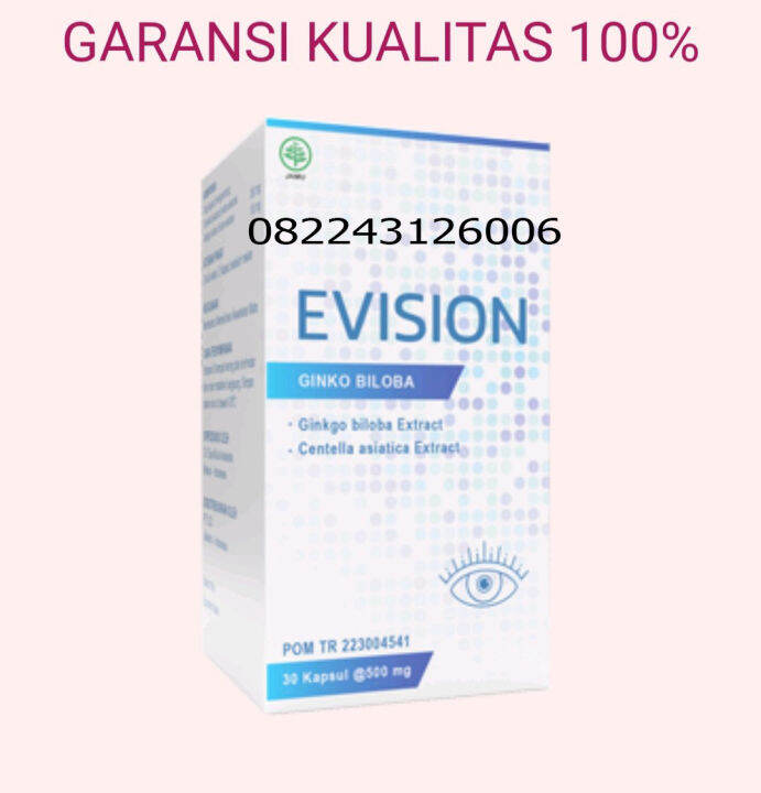 Evision obat Melindungi jaringan mata dan memperbaiki jaringan retina ...