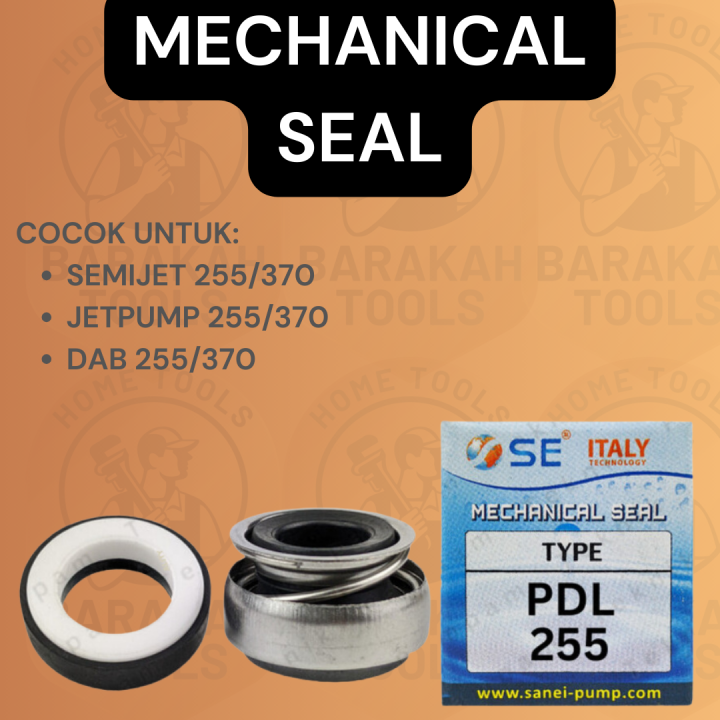 MECHANICAL SEAL PEDROLLO PDL 255 - SIL MEKANIK - SPAREPART POMPA AIR / Sil Seal Pompa Air Sanyo ...