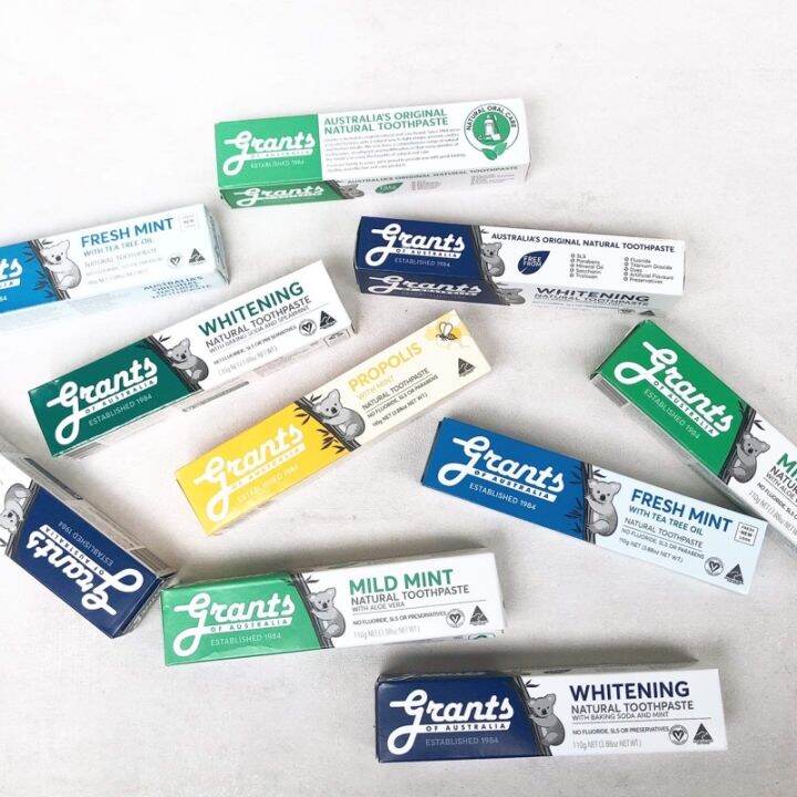 GRANTS of Australia Natural Toothpaste 110g | Lazada PH