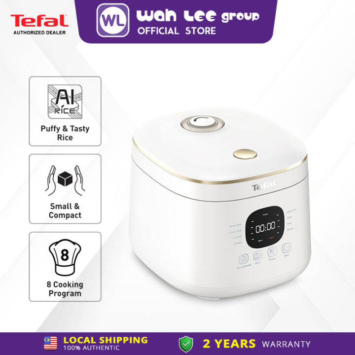 Tefal 0.7L Rice Mate Mini Fuzzy Logic Rice Cooker (RK5151) WAH LEE ...
