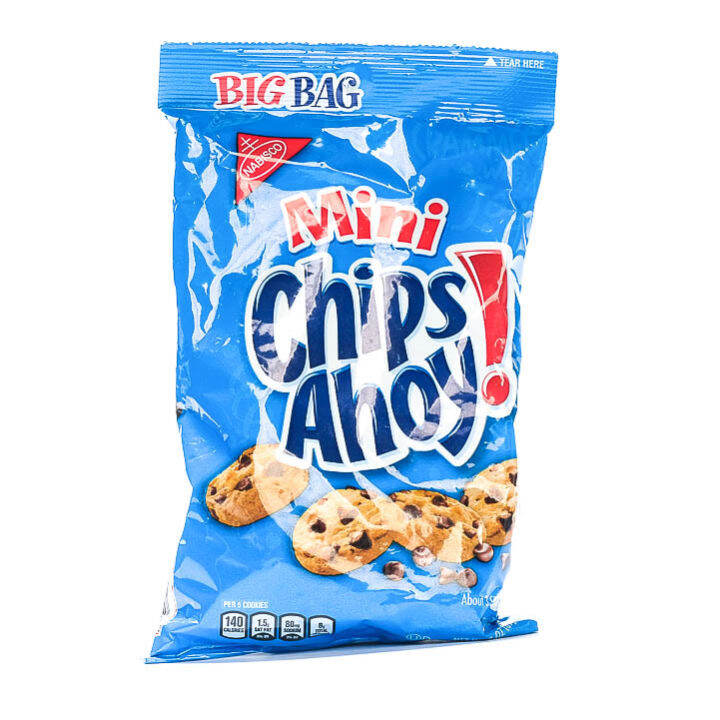 Nabisco Mini Chips Ahoy! Original Chocolate Chip Cookies Big Bag ...