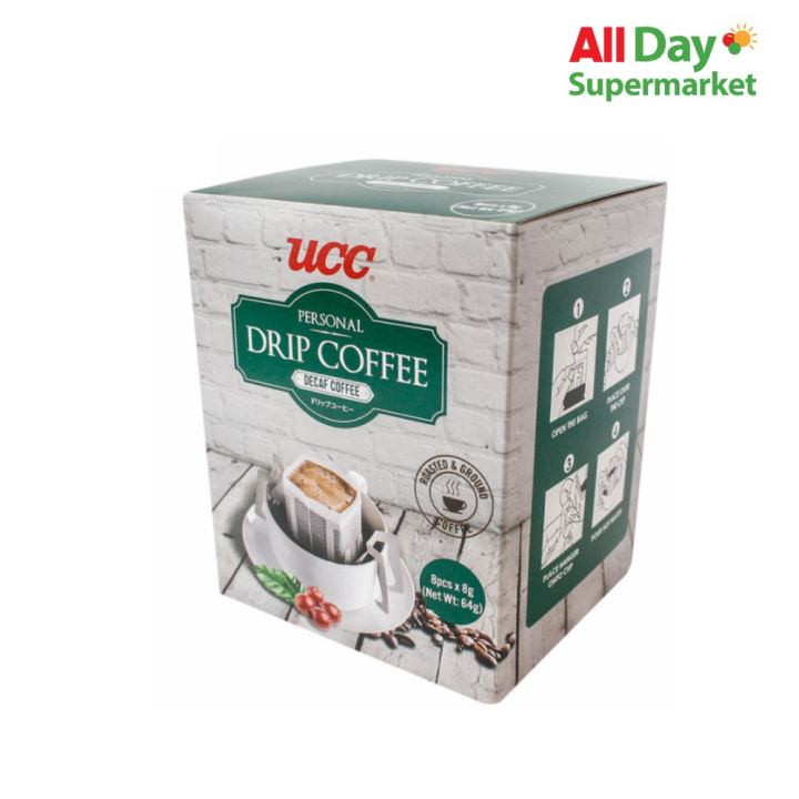 Ucc Drip Coffee Decaf 8G 8's | Lazada PH