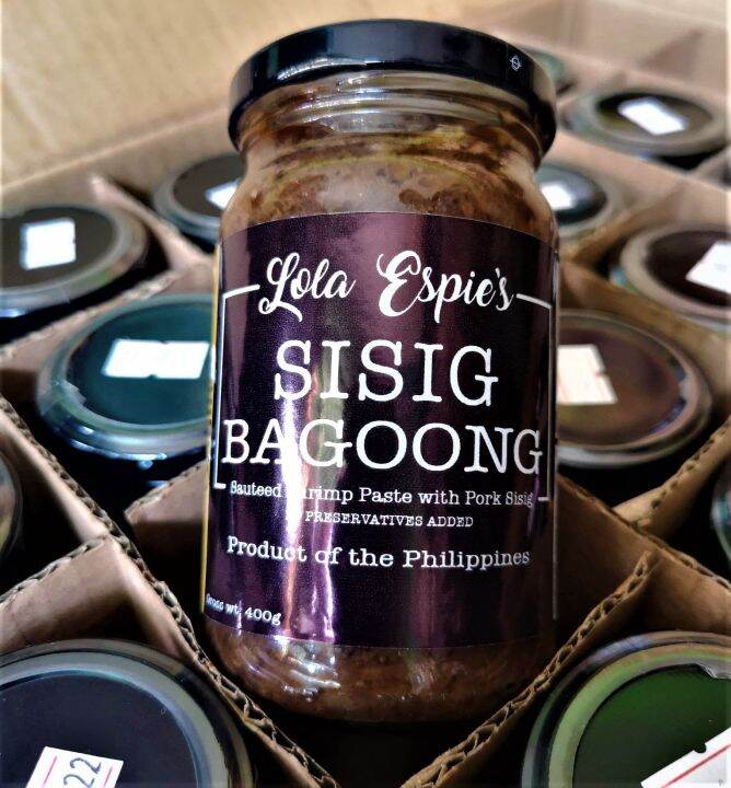 Lola Espies Sisig Bagoong ( Spicy & Original Flavor ) 240g. | Lazada PH