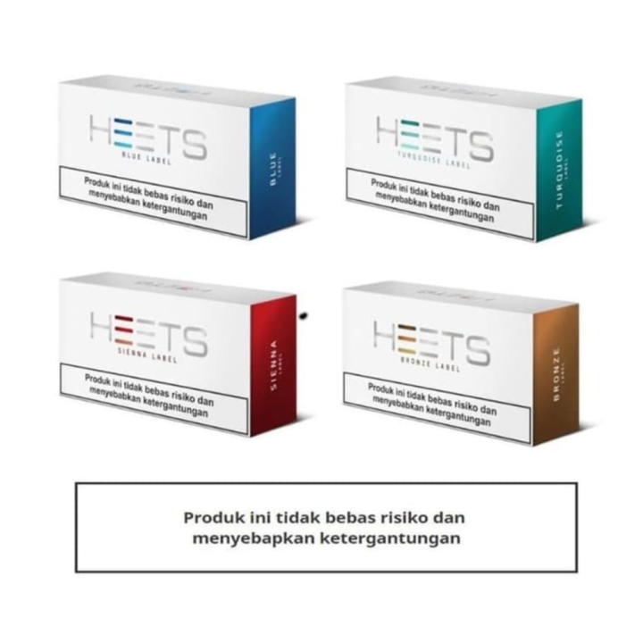Iqos Refill Indonesia HEETS Purple Turquoise Blue Bronze Sienna 1 Slop ...