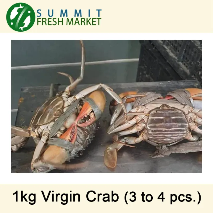 [Summit Fresh Market] 1kg Virgin Crab (3 to 4 pcs.) | Lazada PH