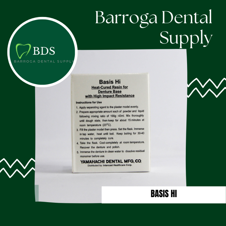 Basis HI High Impact Resin for Denture Base 21g | Lazada PH