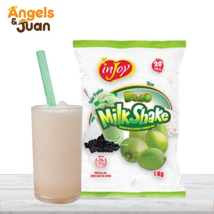 Hot shengcun54092470 Injoy MilkShake Powder BUKO PANDAN 1KG | Lazada PH