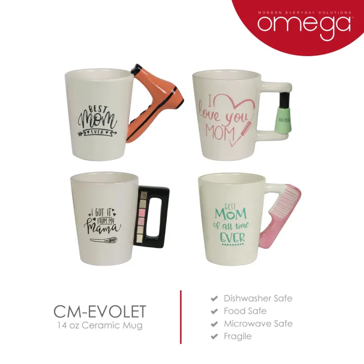 Omega Houseware Evolet 14oz Round Opal Mug | Lazada PH