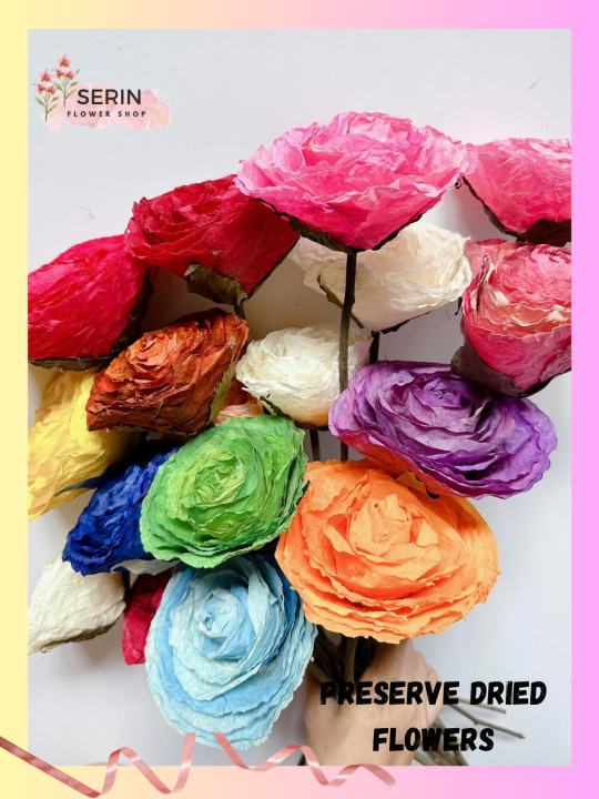 Dried FOSSILIZED ROSE per pc Flowers Roses DRIED FLOWER BAZAAR | Lazada PH