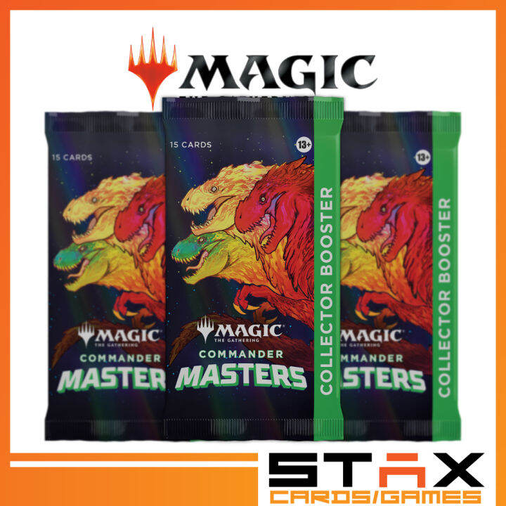 Magic the Gathering (MTG): Commander Masters - Collector Booster Pack ...