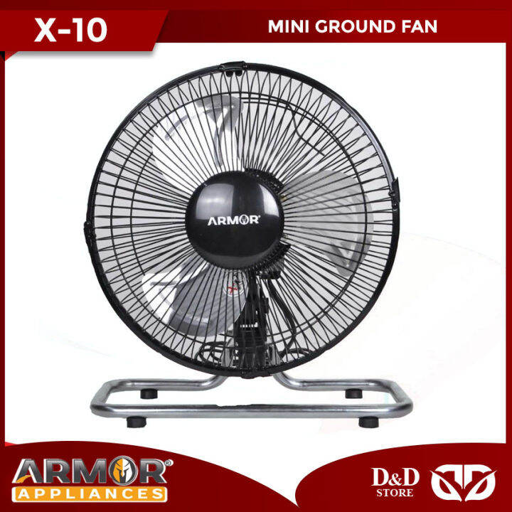 D&D | Armor by Klestar X-10 Original Mini Industrial Ground Fan Desk ...